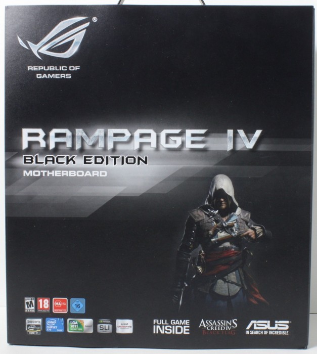 The Black is Back! ASUS Rampage IV Black Edition Motherboard Review ...