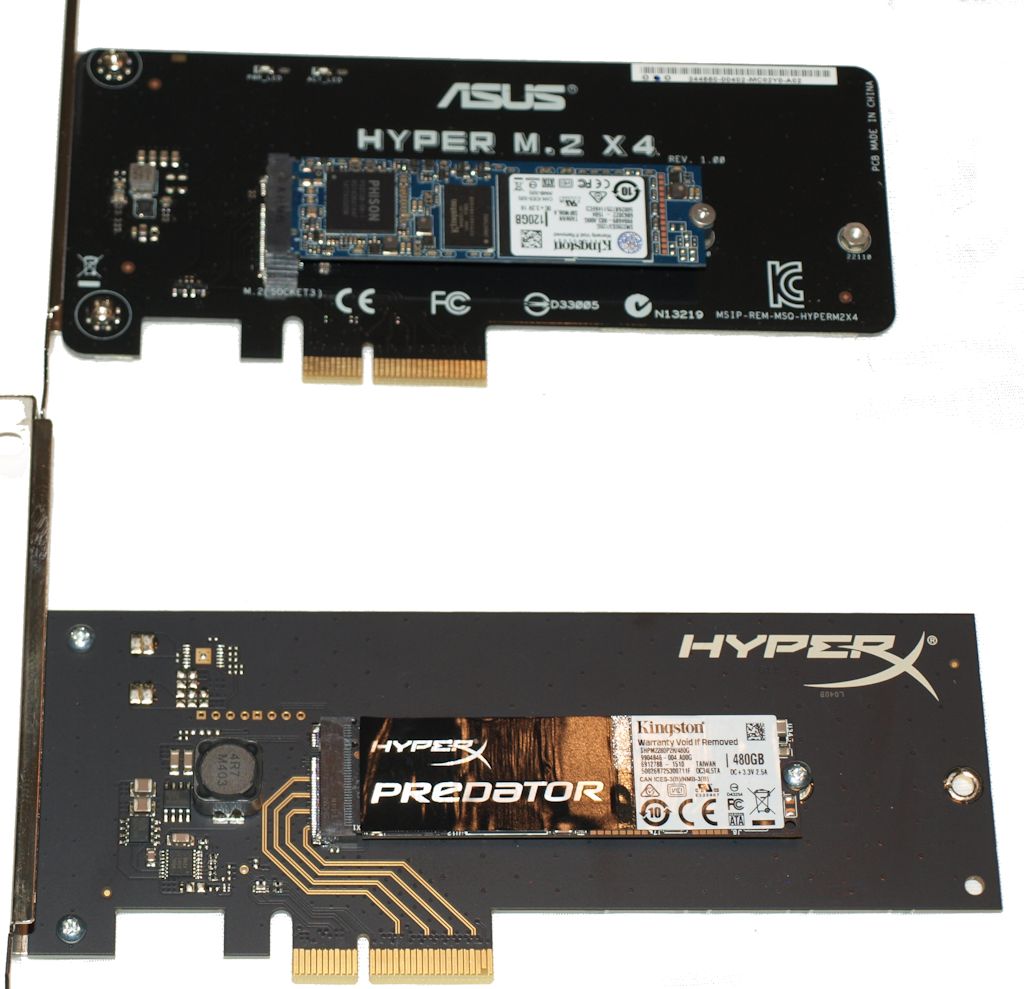 480GB HyperX Predator M.2 PCIe SSD (SHPM2280P2/480G)
