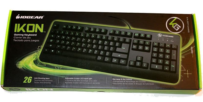 IOGEAR Kaliber Gaming IKON Gaming Keyboard (GKB703L) - Bjorn3D.com
